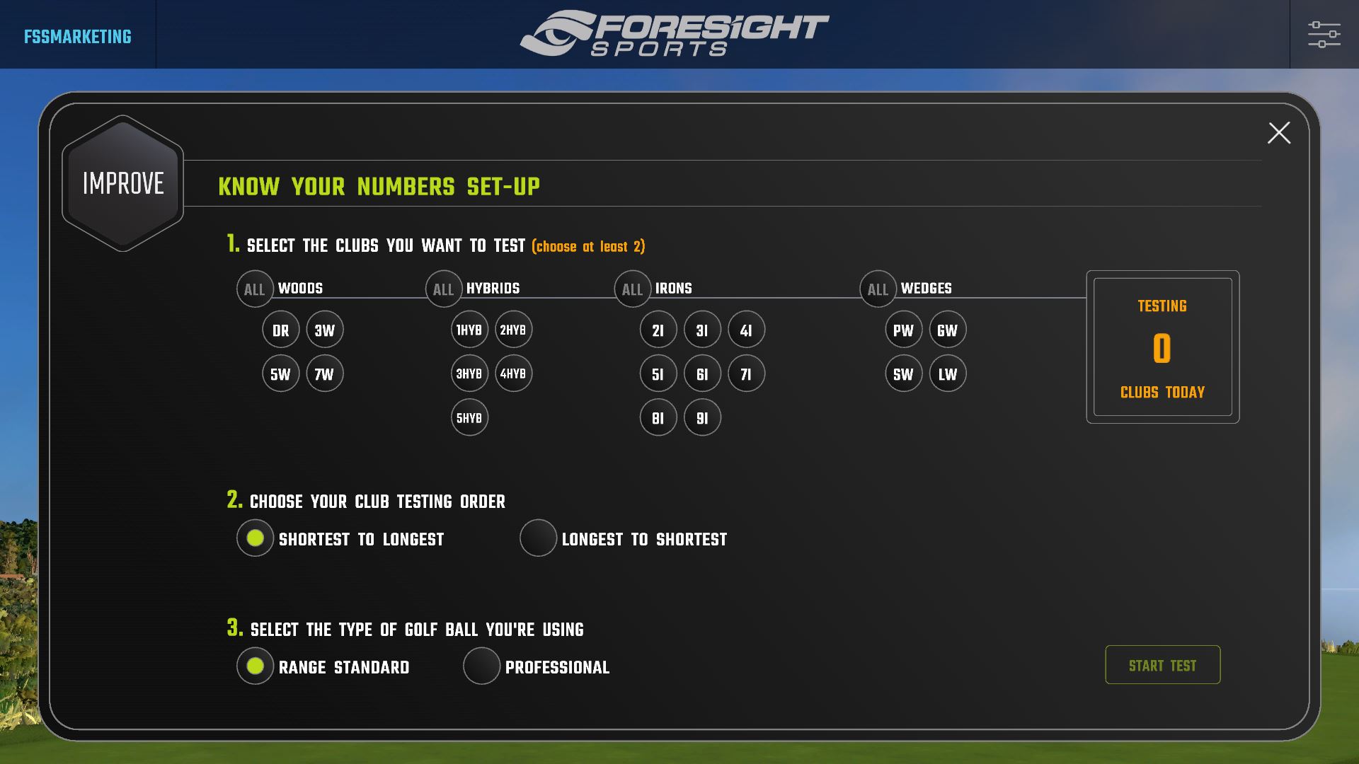 FSX 2020 User Manual | Foresight Sports